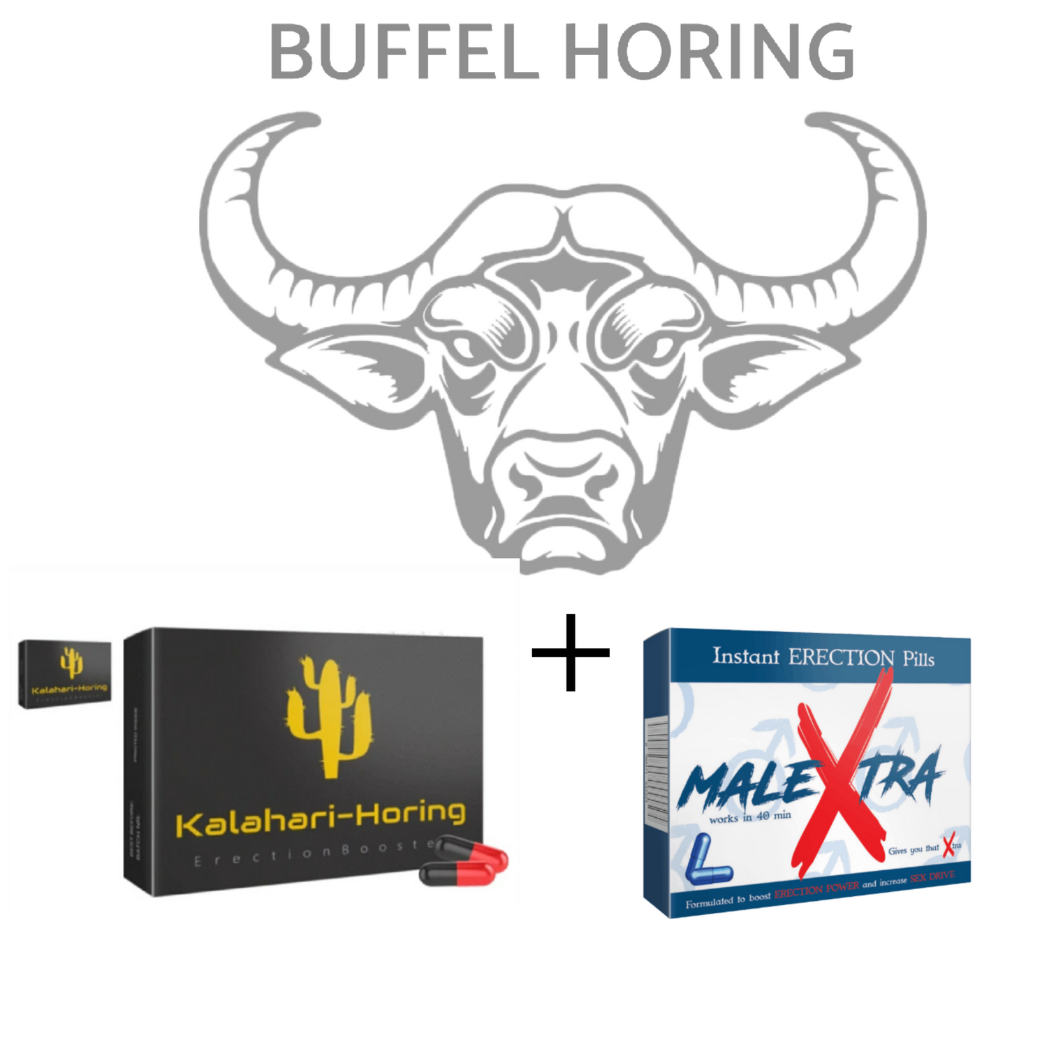 Male Combo – Buffel Horing